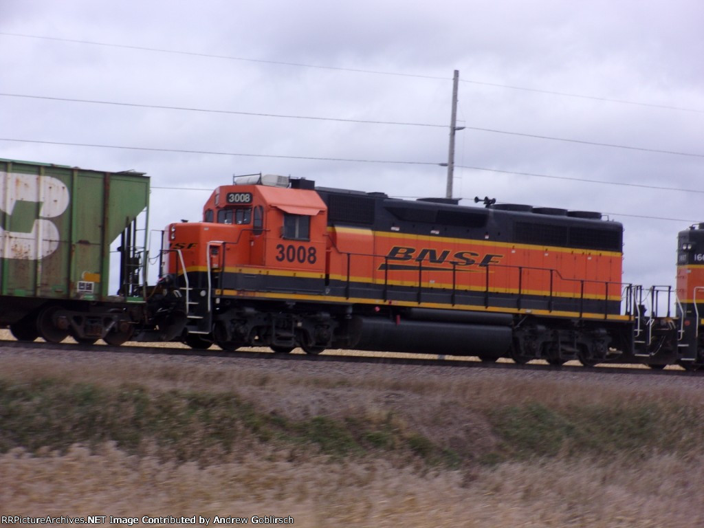 BNSF 3008 Left Side